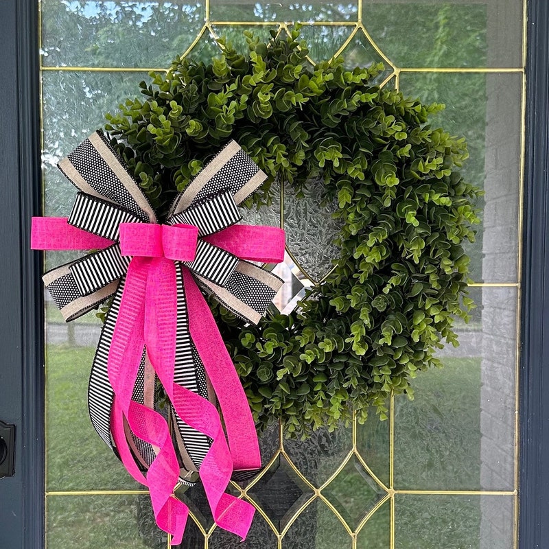 Large Spring Mailbox Bows - Etsy