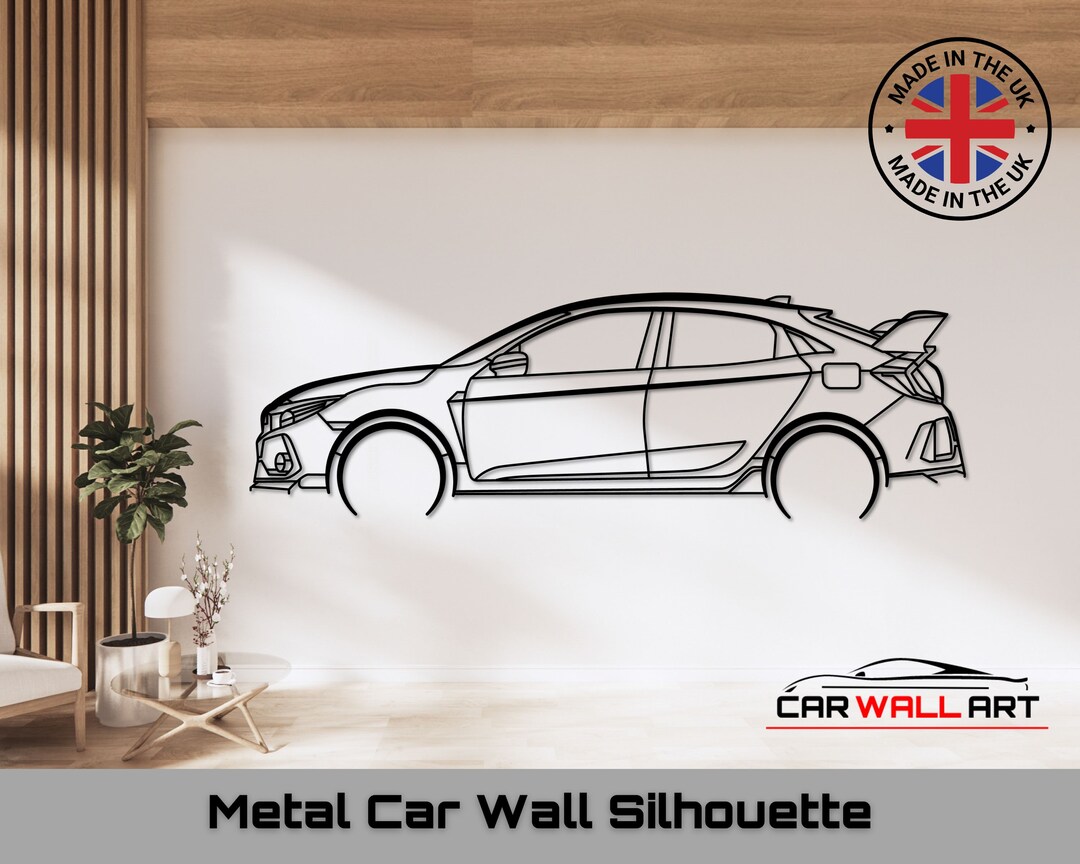 Honda Civic Type-r FK8 Metal Car Wall Art Car Guy Gift - Etsy