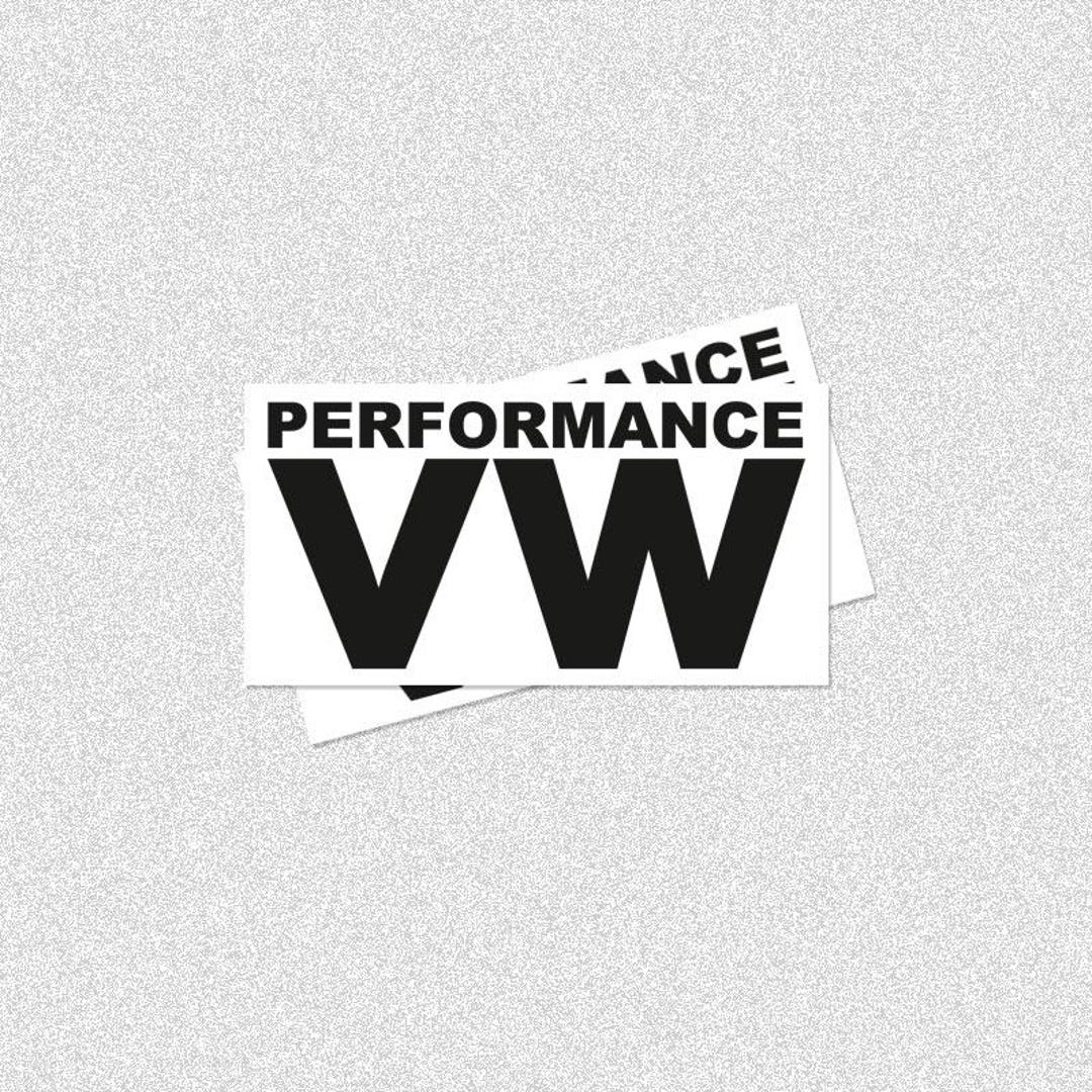 VW PERFORMANCE Sticker for Golf 7 GTI and Other Vlkswgn Models - Etsy ...