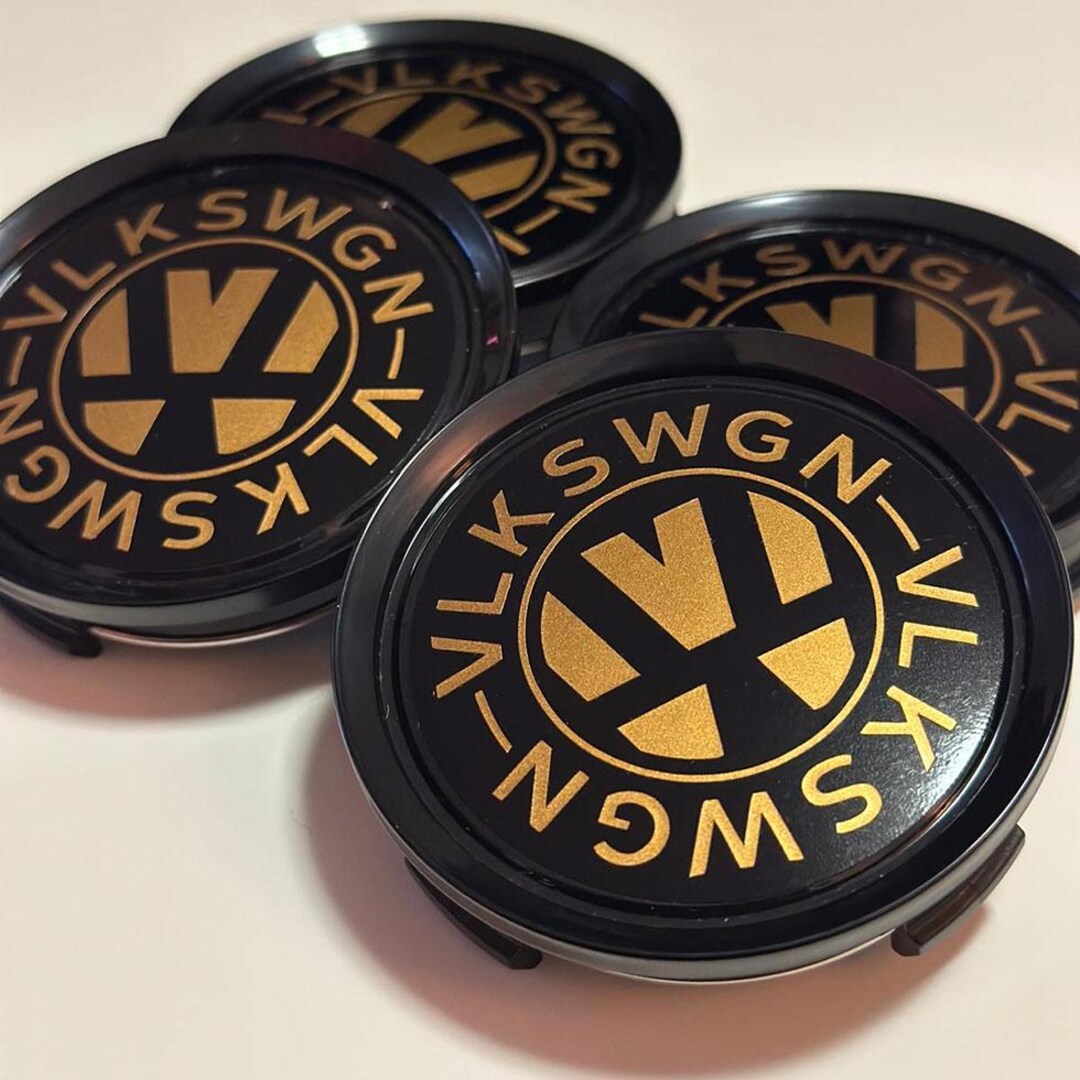 VLKSWGN Wheel Center Cap Decals With Custom Diameter Size - Etsy