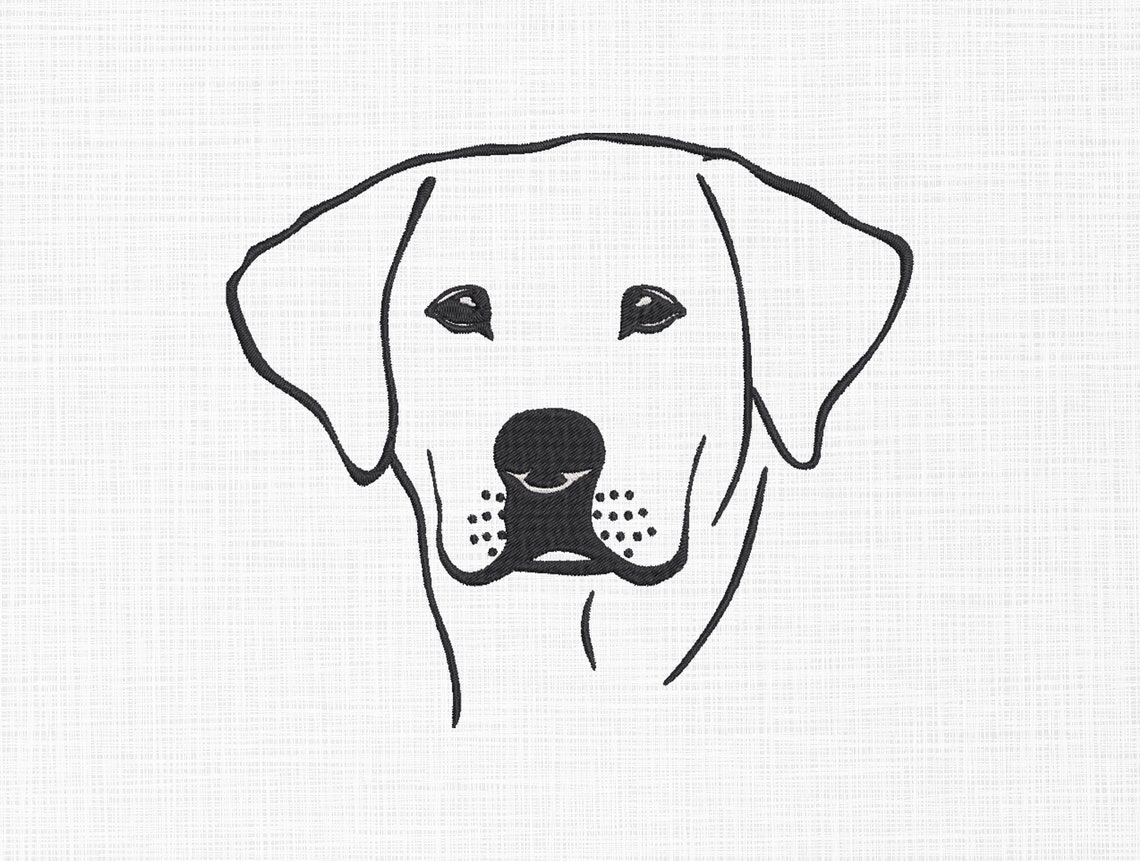 Labrador Dog Bundle Embroidery Designs Labrador Dog Embroidery - Etsy