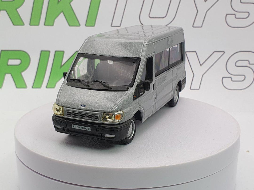 Ford Transit Bus Cararama 1/43 Silver 2000 - Etsy