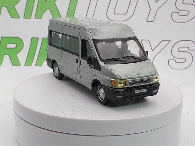 Ford Transit Bus Cararama 1/43 Silver 2000 - Etsy