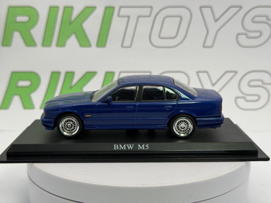 BMW M5 E34 Del Prado 1/43 Blue 1988 - Etsy