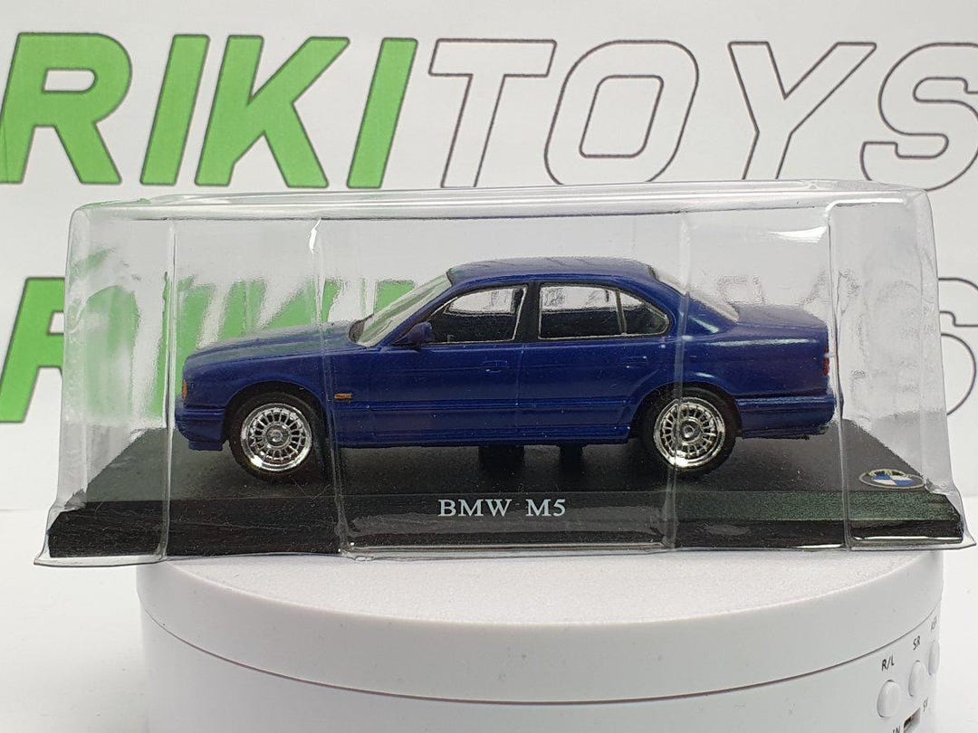 BMW M5 E34 Del Prado 1/43 Blue 1988 - Etsy