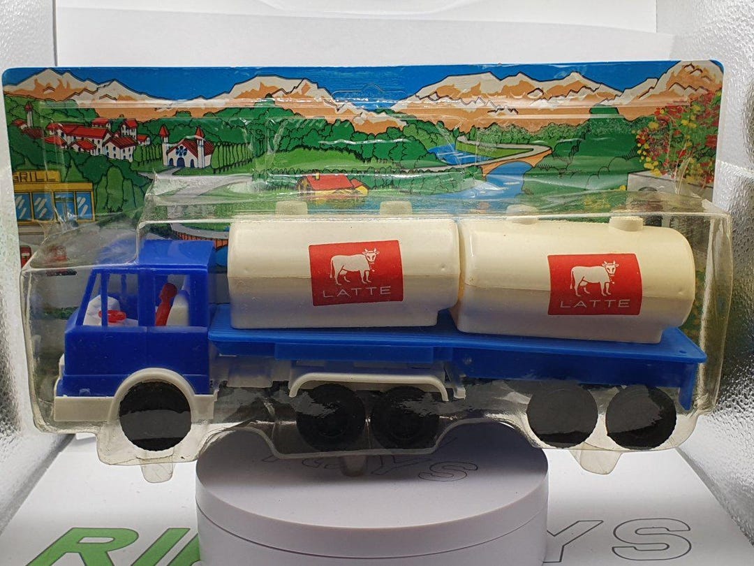 PRB Italy 1/40 Milk Truck With Box - Etsy