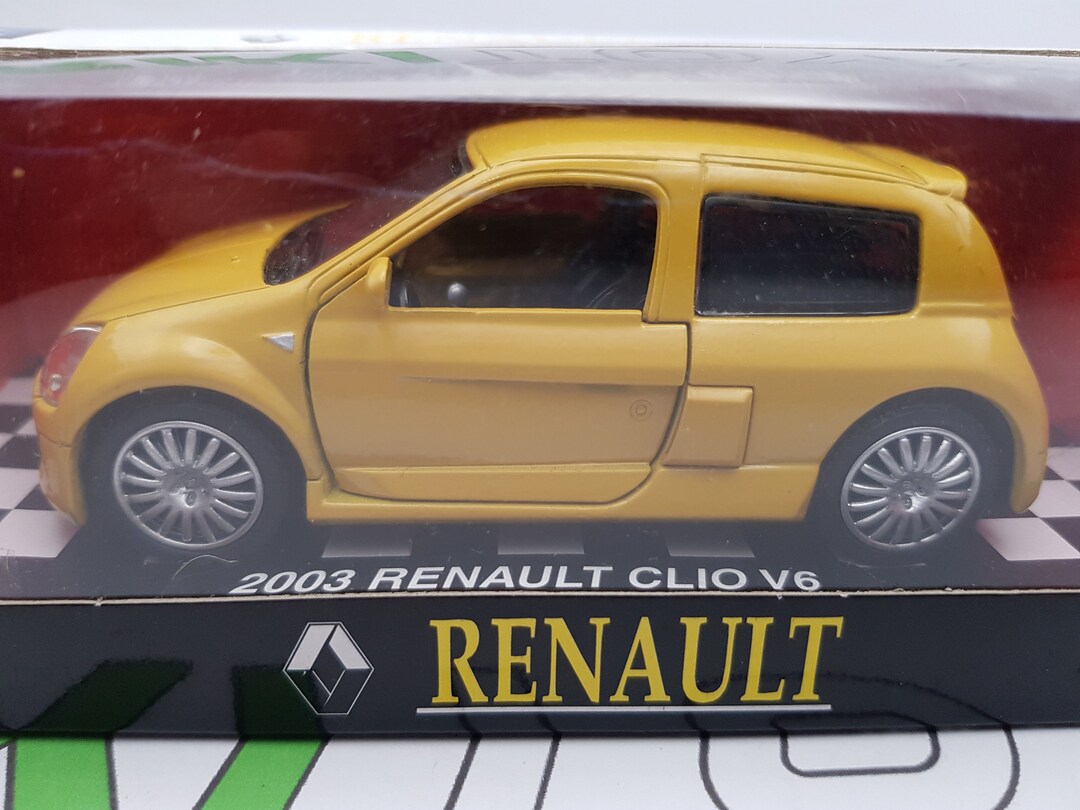 Renault Clio V6 2003 New Ray 1/32 With Box - Etsy