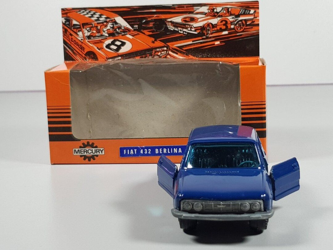 Fiat 132 Berlina N313 Mercury 1/43 With Box - Etsy