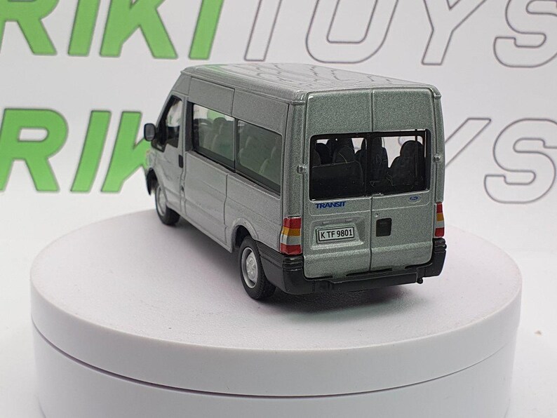 Ford Transit Bus Cararama 1/43 Silver 2000 - Etsy