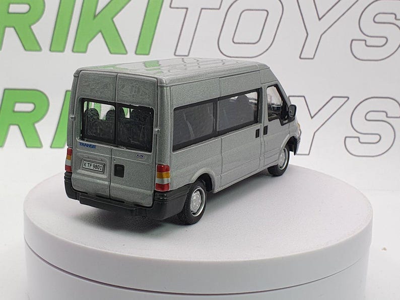 Ford Transit Bus Cararama 1/43 Silver 2000 - Etsy