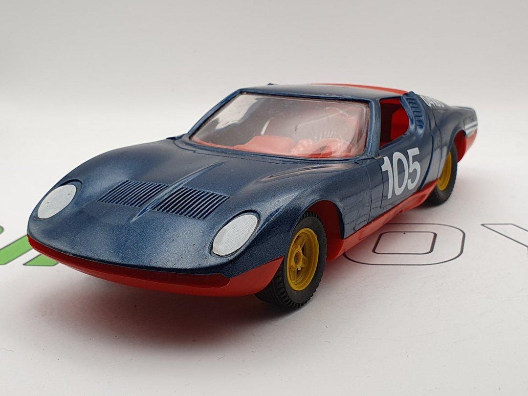 Lamborghini Miura SN11 Polistil 1/24 - Etsy