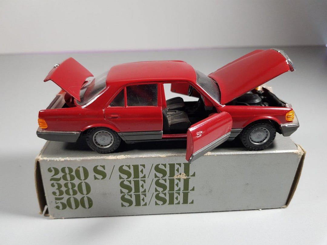 Mercedes W126 SEL NZG 1/35 With Box - Etsy