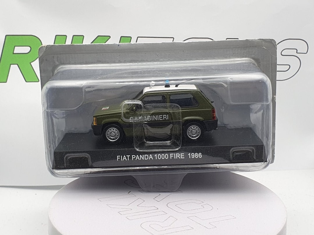 Fiat Panda Fire Carabinieri 1986 Edicola 1/43 - Etsy Italia