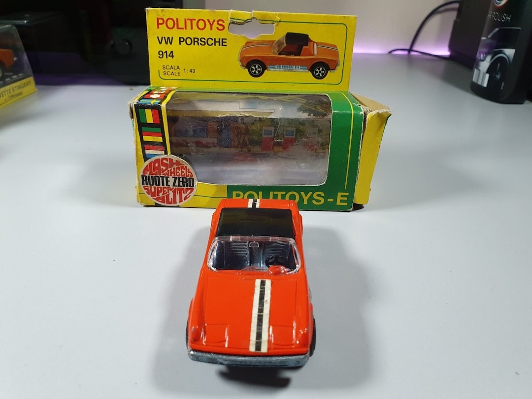 Porsche 914 Politoys 1/43 With Box - Etsy