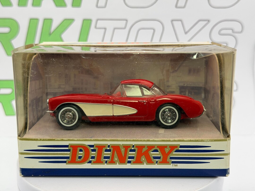 Chevrolet Corvette Dinky 1/43 Red 1956 - Etsy