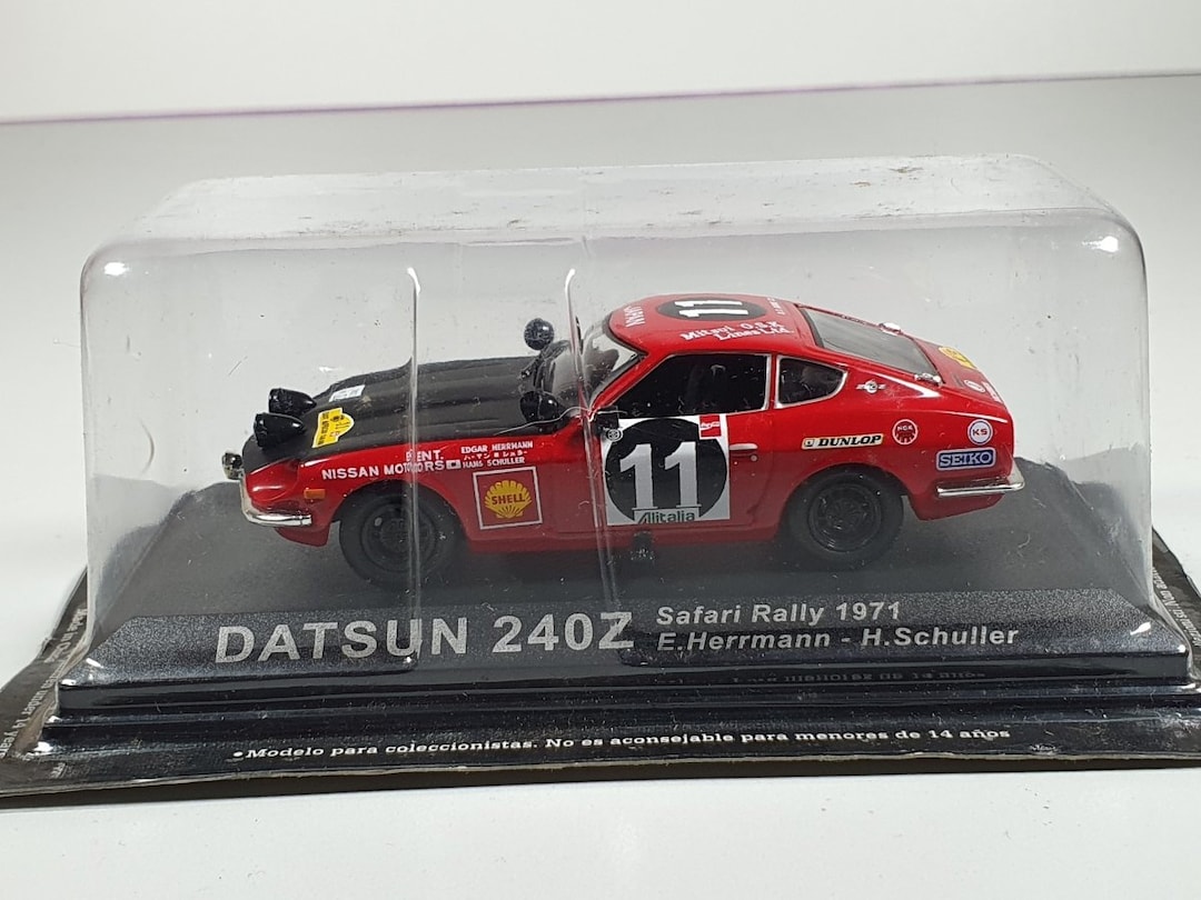 Datsun 240 Z Safari Rally 1971 Newsstand 1/43 With Box - Etsy
