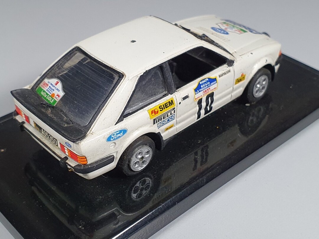 Ford Escort Mk3 XR3 Targa Florio Andy Model 1/43 With Box - Etsy
