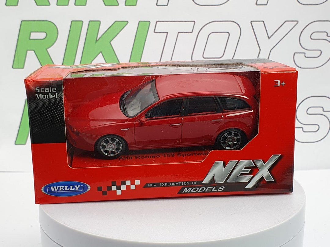 Alfa Romeo 159 Station Wagon Welly 1/43 Red - Etsy