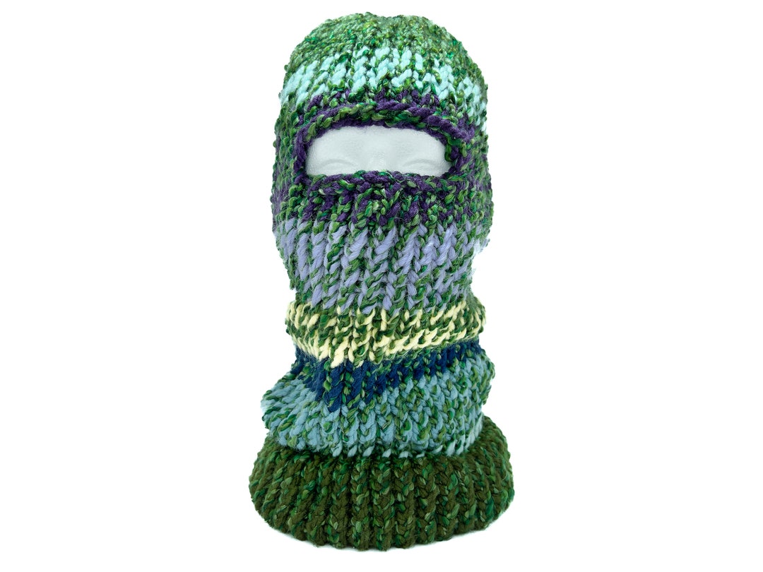 Green Ski Mask - Etsy