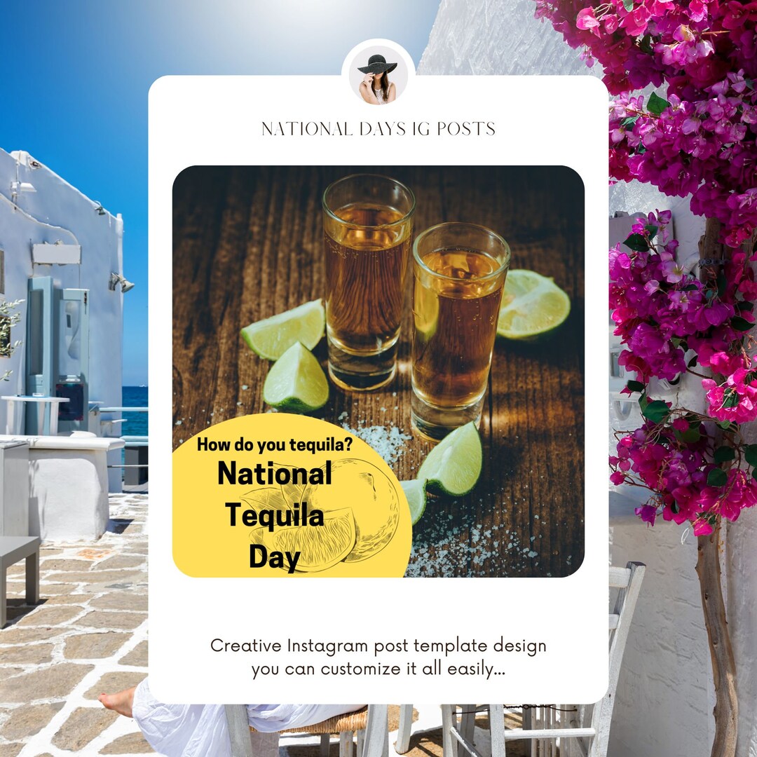 US National Days Instagram Post Templates: Canva Editable - Etsy