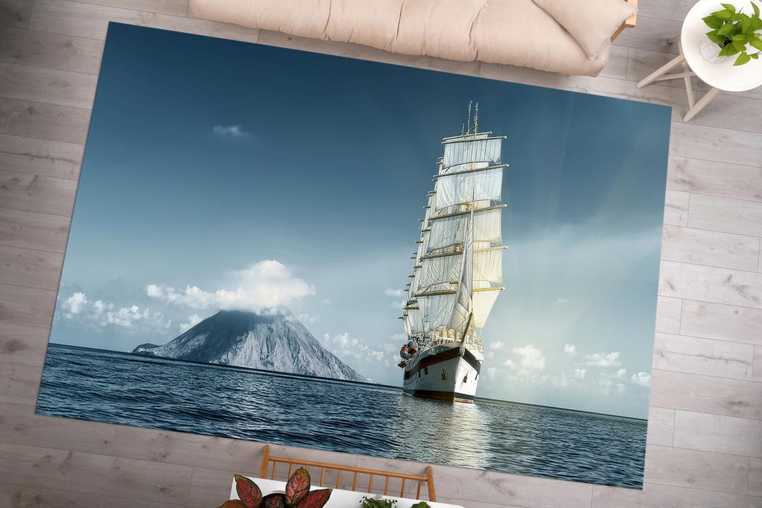 Cruises Rugs, Wave Sea Rugs, Sailing Yacht Rugs, View Rugs, Stair Rug ...