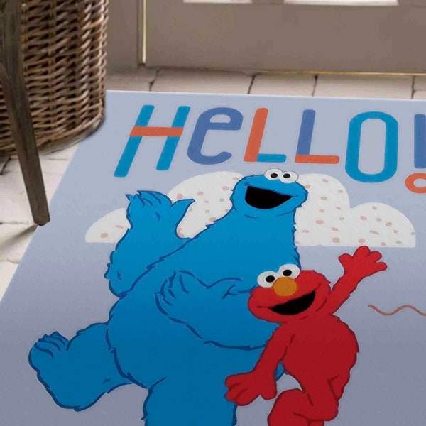 Cookie Monster Rug - Etsy