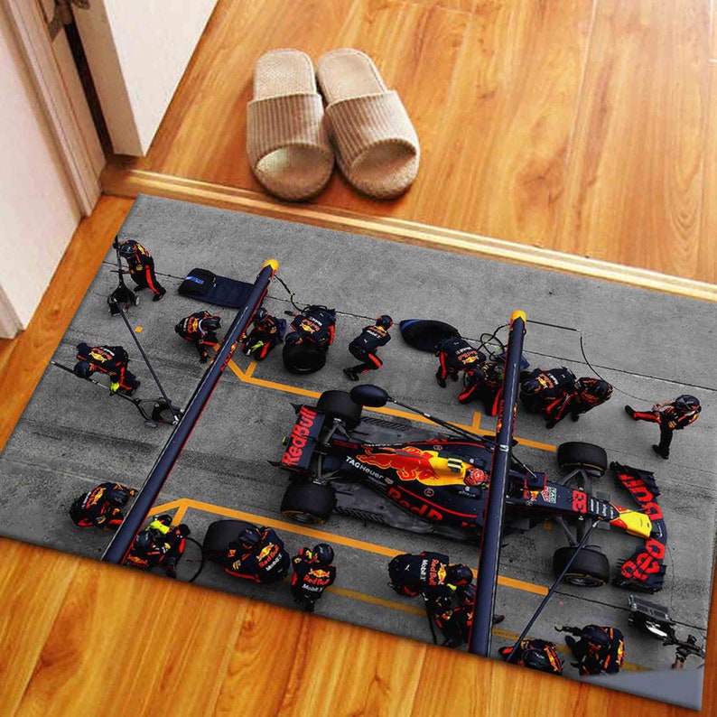 Max Verstappen Formula F1 Rugs Area Rugs Car Racing Rugs - Etsy