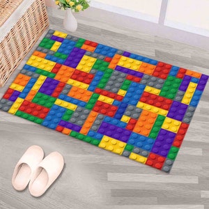 Colorful Building Blocks Rugs,nursery Rugs, Kids Room Rugs, Kids Rugs ...