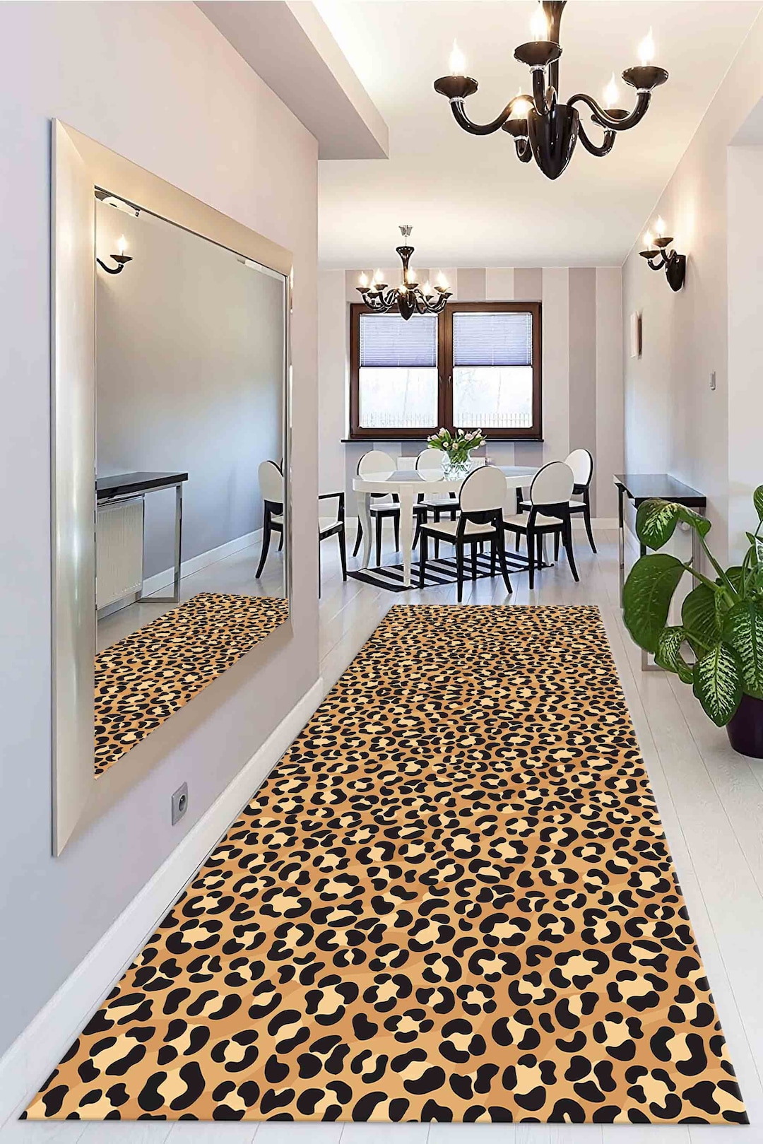 Leopard Rugs, Lepoard Pattern Rug, Loft Rug, Modern Rugs, Colorful Rug ...