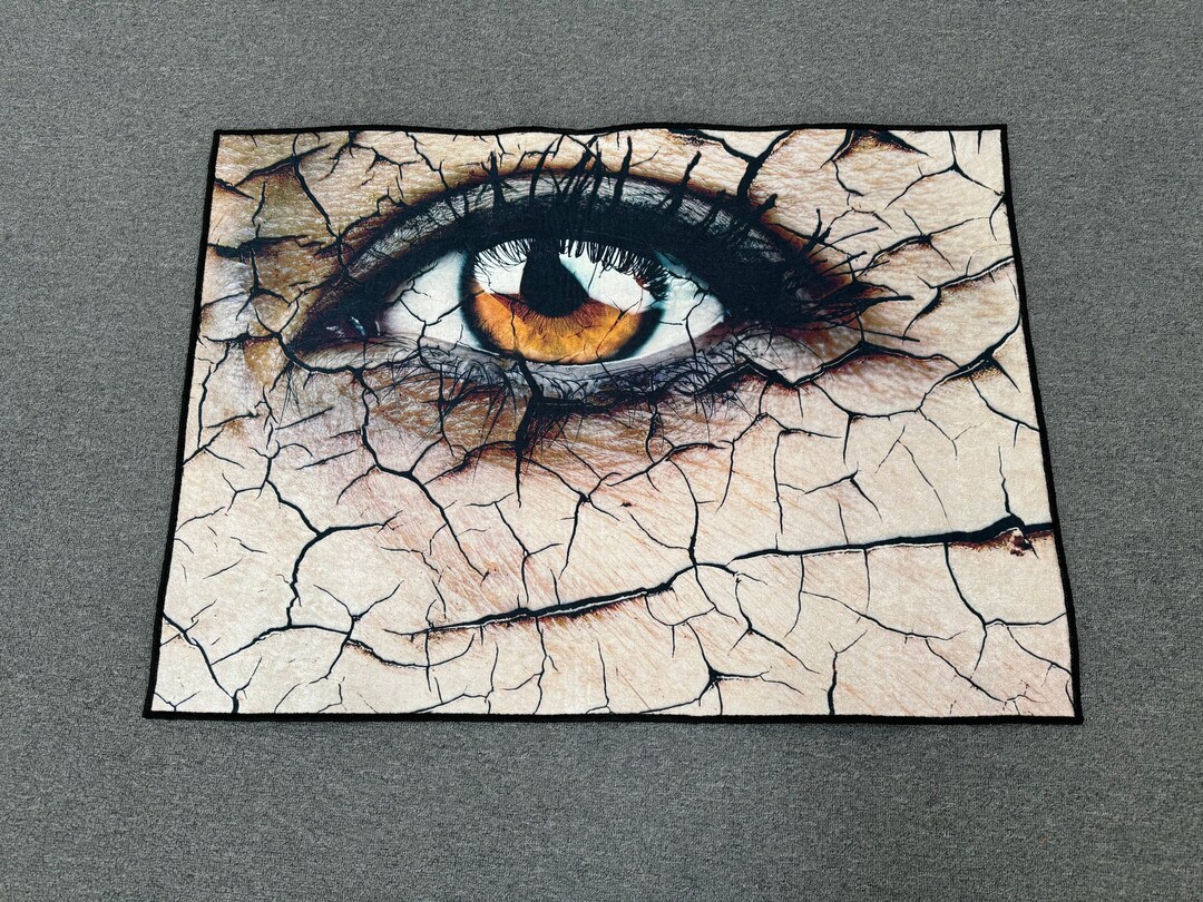 Eye Rug, Gift Rug, Chenille Rugs, Rugs, Modern Rug, Area Rugs, Kitchen ...