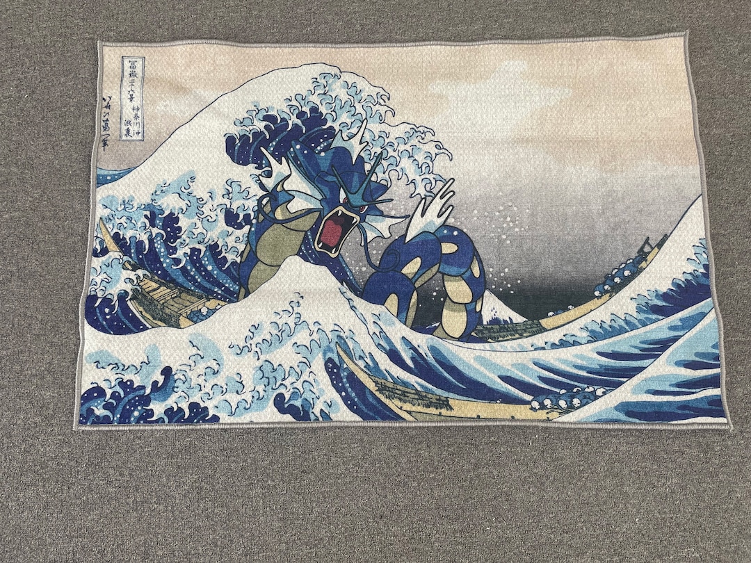 The Great Wave Rug, Japanese Rug, Wave off Kanagawa Rugs, Reproduction ...