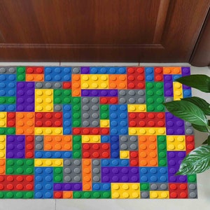 Colorful Building Blocks Rugs,nursery Rugs, Kids Room Rugs, Kids Rugs ...