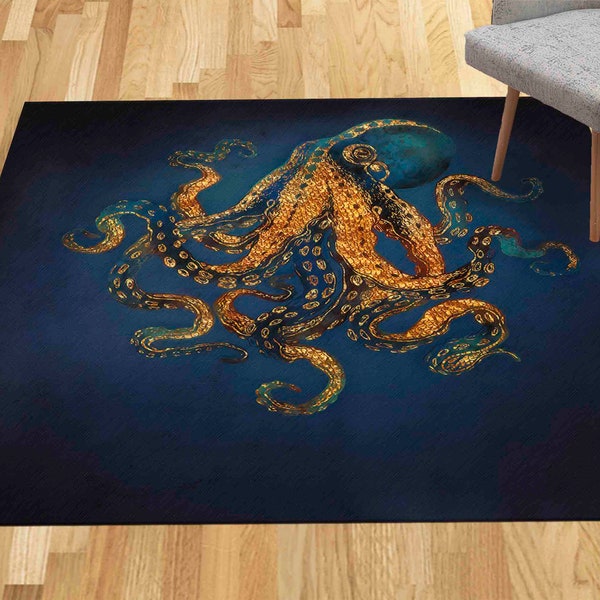 Octopus Rug - Etsy