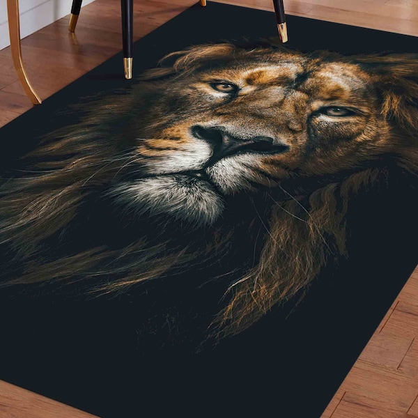 Lion Rug - Etsy