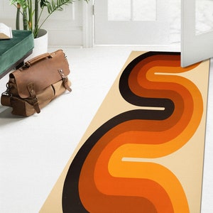 Scandinavian Style Rug, Boho Rugs, Mid Century Rug, Modern Rugs, 3D ...