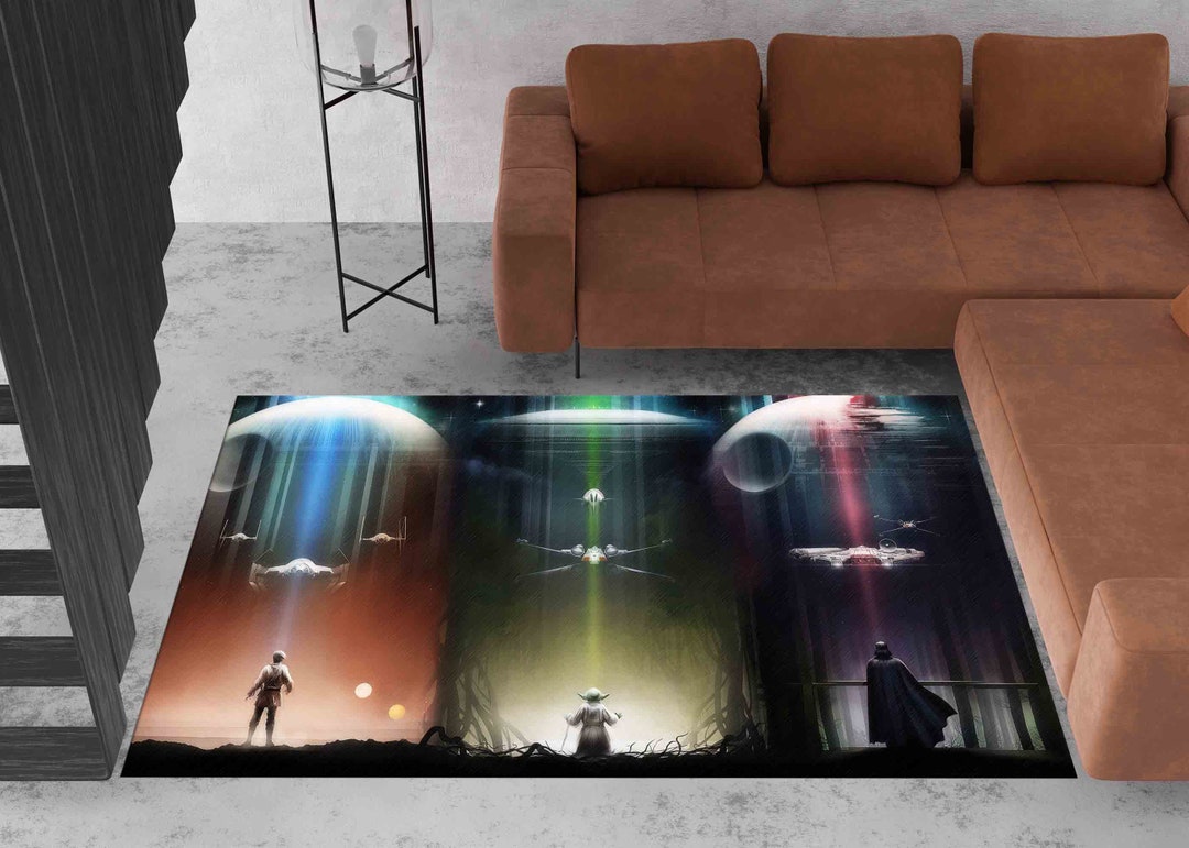Star Wars Rugs, Best Movie Rug, Space Rugs, Modern Rug, Cool Rug ...