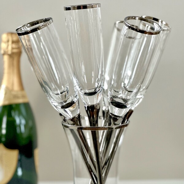 Toasting Flutes - Etsy