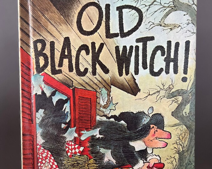 Old Black Witch! by Wende and Harry Devlin 1966 Vintage Kids Book - Etsy
