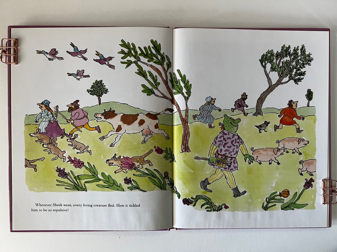 Shrek by William Steig 1990 Published by Farrar, Straus and Giroux ...