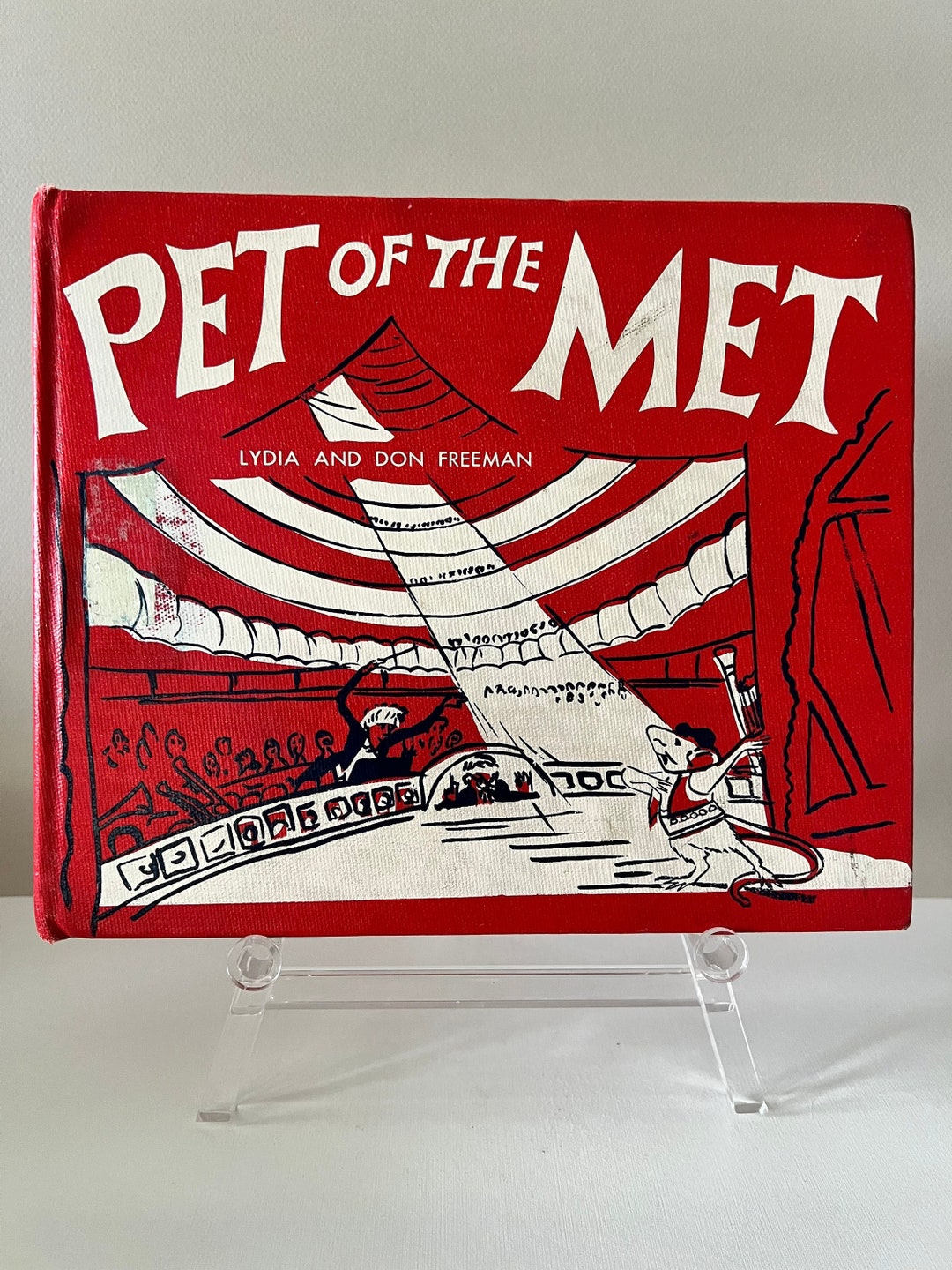 Pet of the Met by Lydia and Don Freeman Vintage Kids Book 4th Printing ...