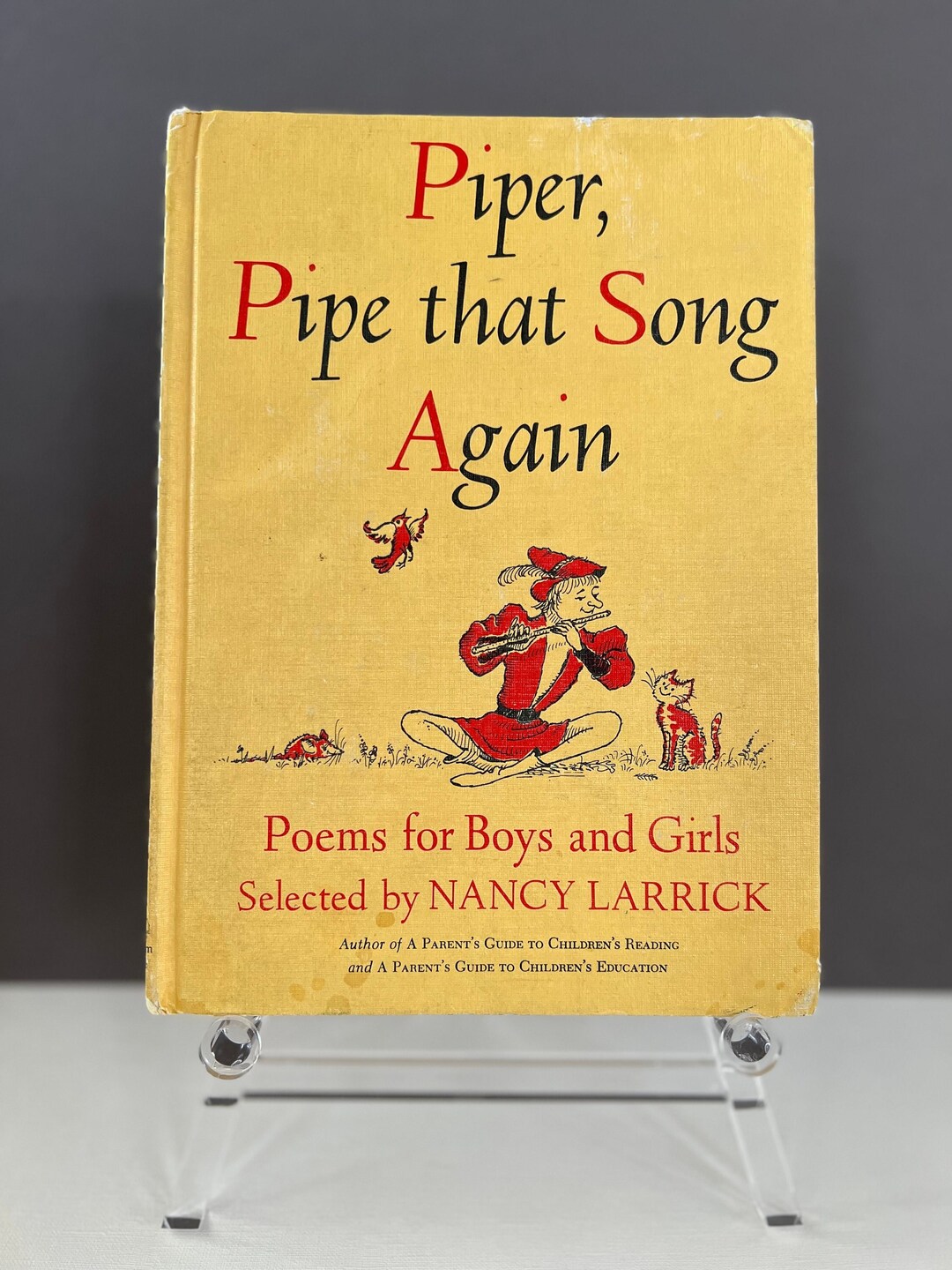 Piper, Pipe That Song Again Poems for Boys and Girls by Nancy Larrick ...