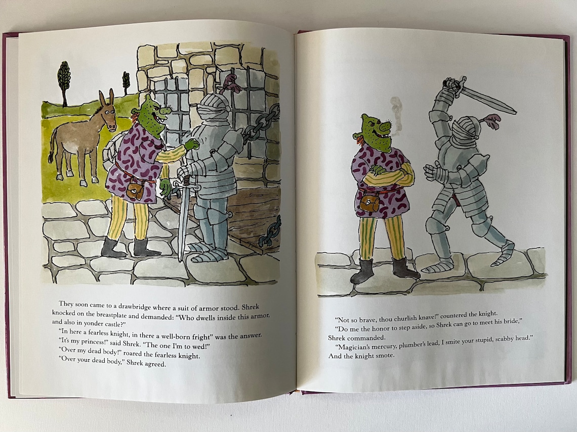 Shrek by William Steig 1990 Published by Farrar, Straus and Giroux ...