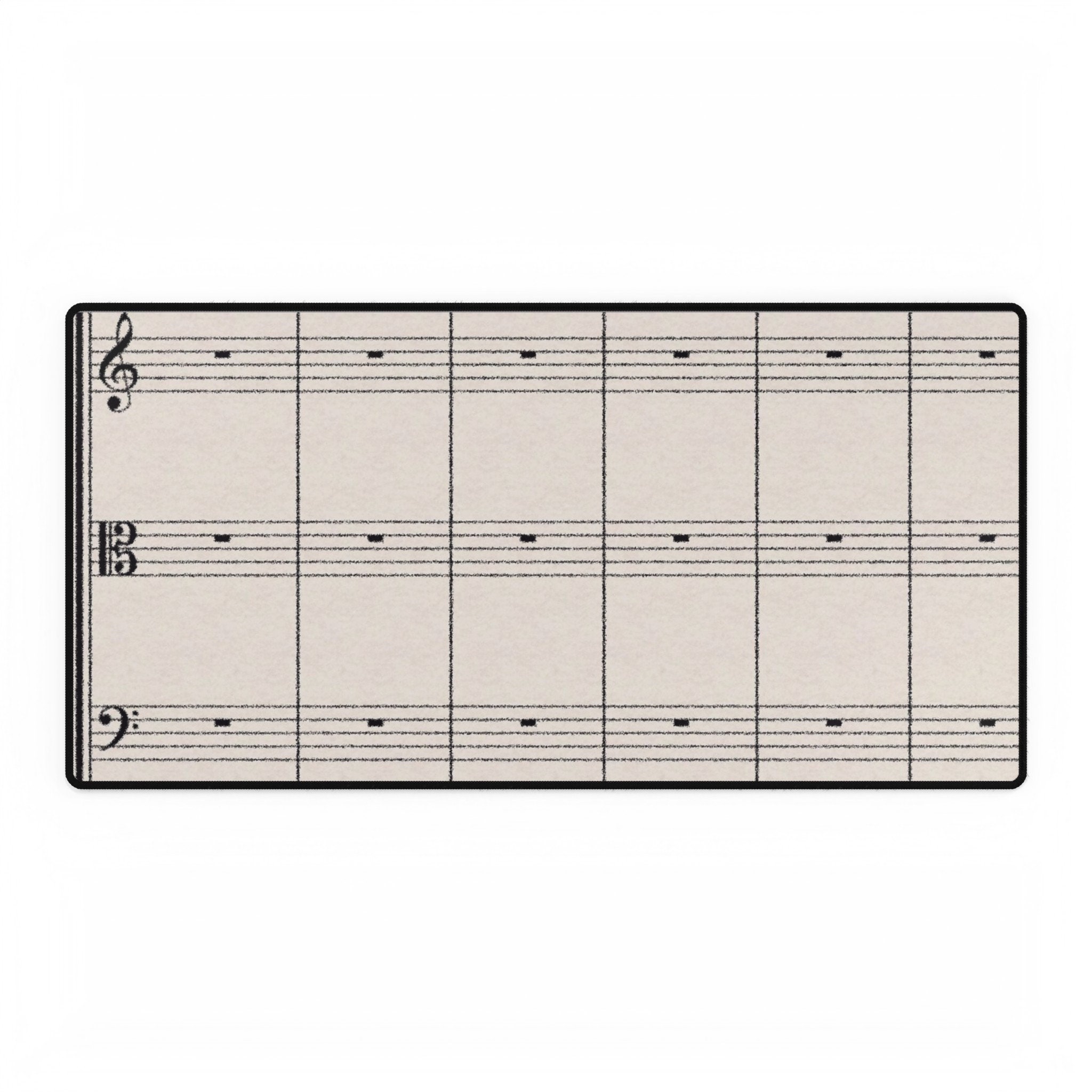 Staff Paper - Composer - Sheet Music - Score - Desk Mats - Etsy