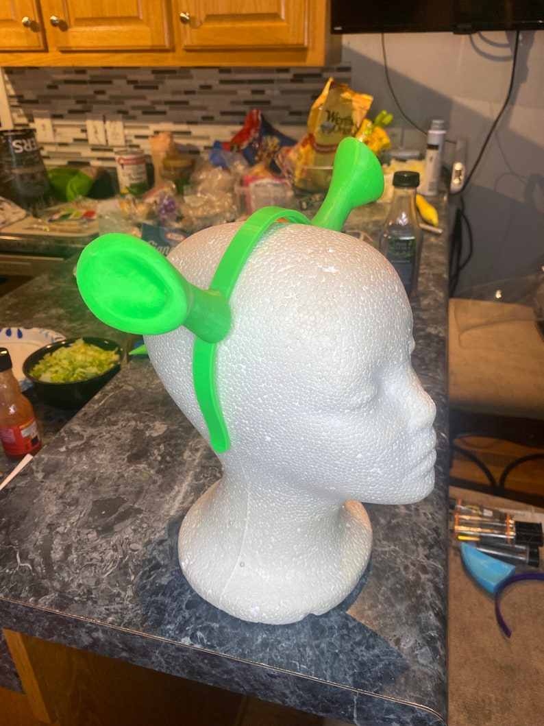 SHREK Ears Headband - Etsy Australia
