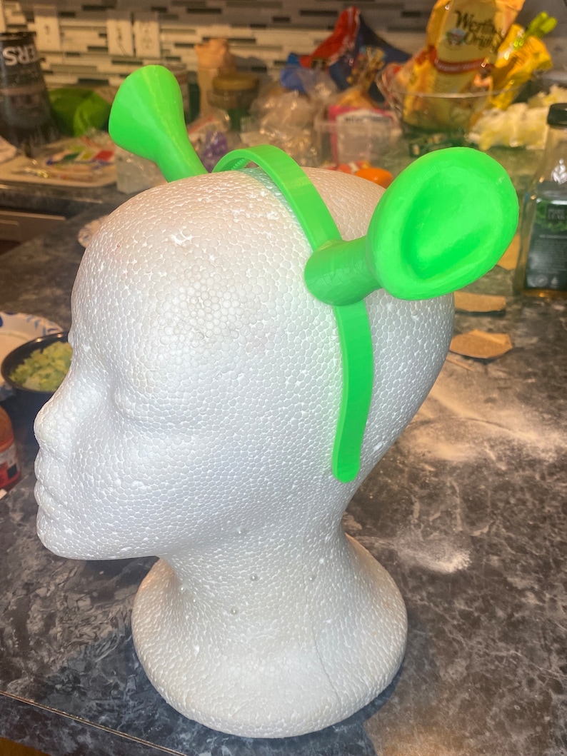 SHREK Ears Headband - Etsy Australia