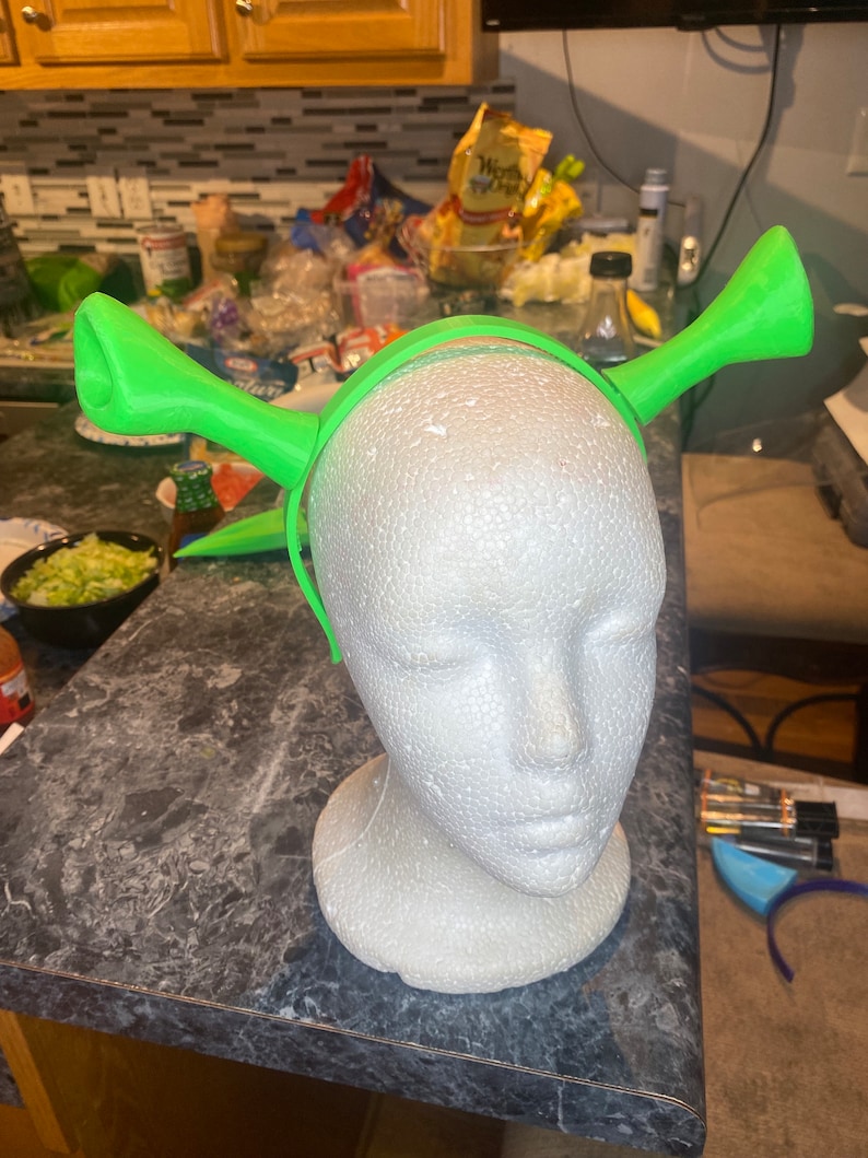 SHREK Ears Headband - Etsy Australia