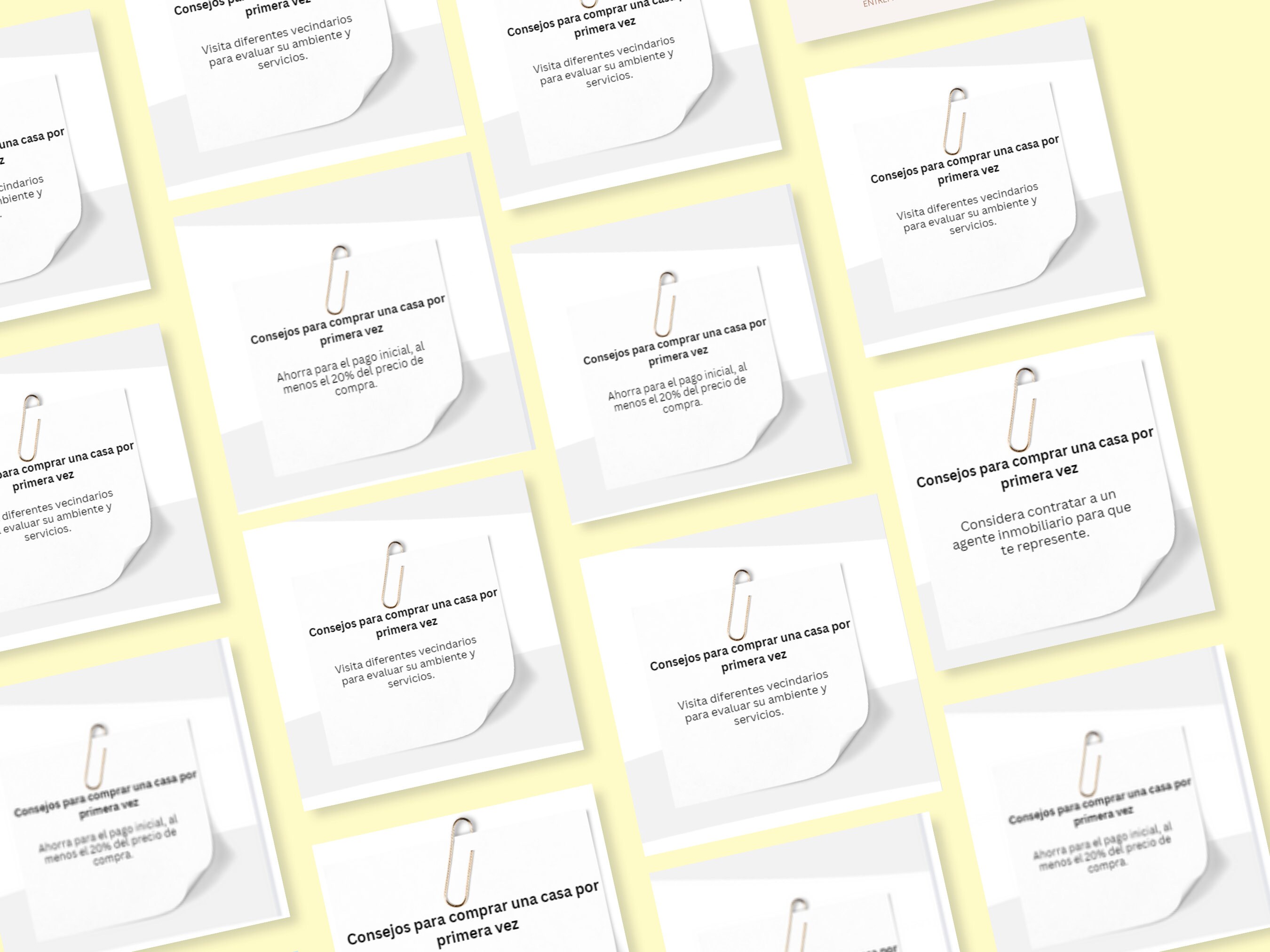 100 Spanish Instagram Post for First Time Homebuyers Social Media ...