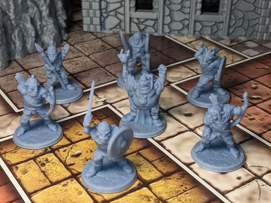The Orcs Part.1 / 28mm D&D and Warhammer Miniatures / Role-playing ...