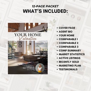 Comparative Market Analysis, CMA Real Estate, CMA Packet, Realtor CMA ...