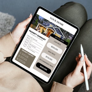 Comparative Market Analysis, CMA Real Estate, CMA Packet, Realtor CMA ...